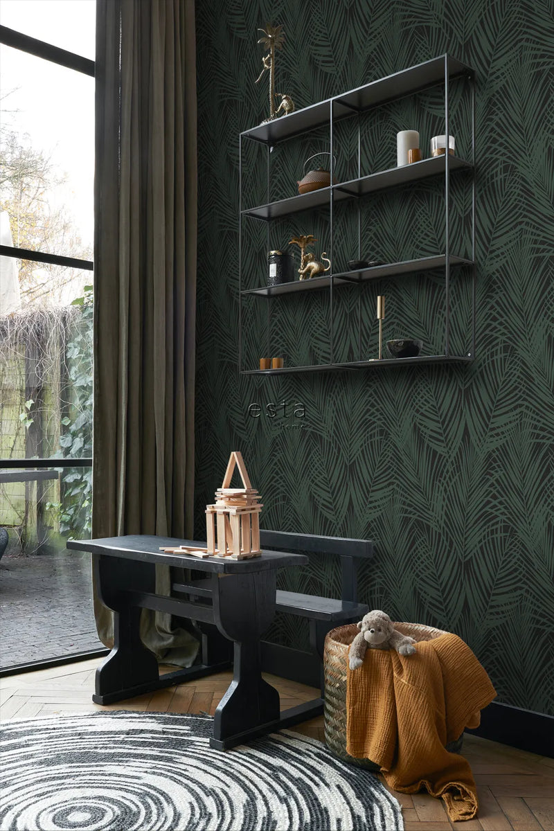 Scandi Cool - Fern Grove Wallpaper – eurowalls™