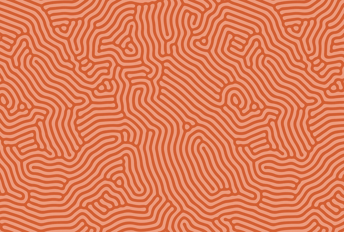 Walls by Patel 3 - Sahel Maze Red | eurowalls – eurowalls™