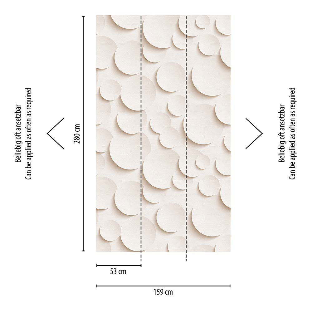 The Wall - Embossed Circles – eurowalls™